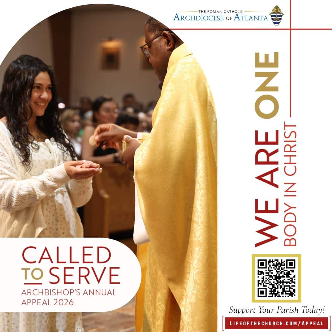 3 AAA26 Bulletin QR Code English | Life of the Church
